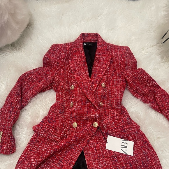 Zara | Jackets & Coats | Zara Texture Weave Tapered Blazers | Poshmark